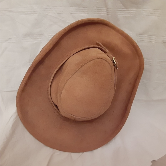 Accessories | Vintage Suede Medium Chestnut Colored Hat | Poshmark